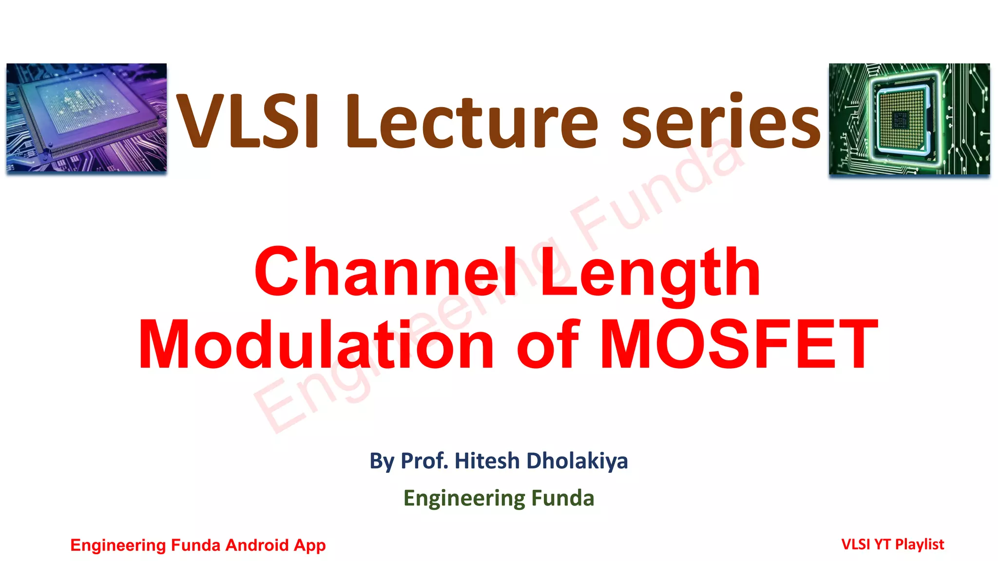 Channel length Modulation | PDF