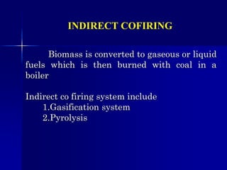 21. COFIRING BIOMASS WITH COAL FOR POWER GENERATION.ppt