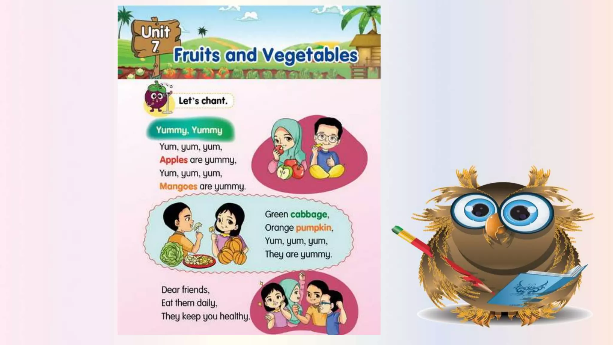 fruits and vegetables | PPTX