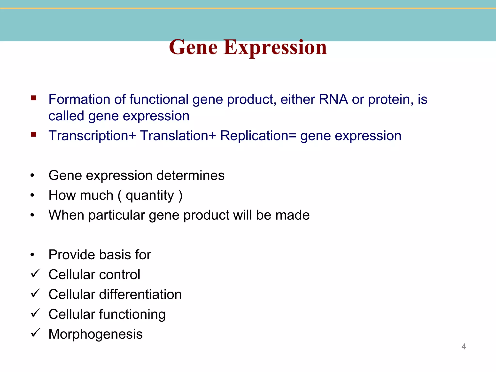 21.. gene expression.ppt | Genetics | Science