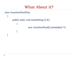 21. Assertion.ppt