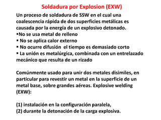 Soldadura por explosión | PDF
