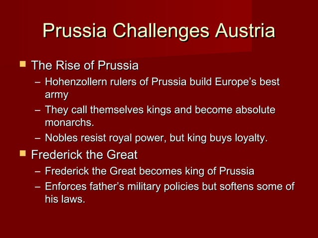 21 3 central european monarchs clash | PPT | Christianity | Religion ...