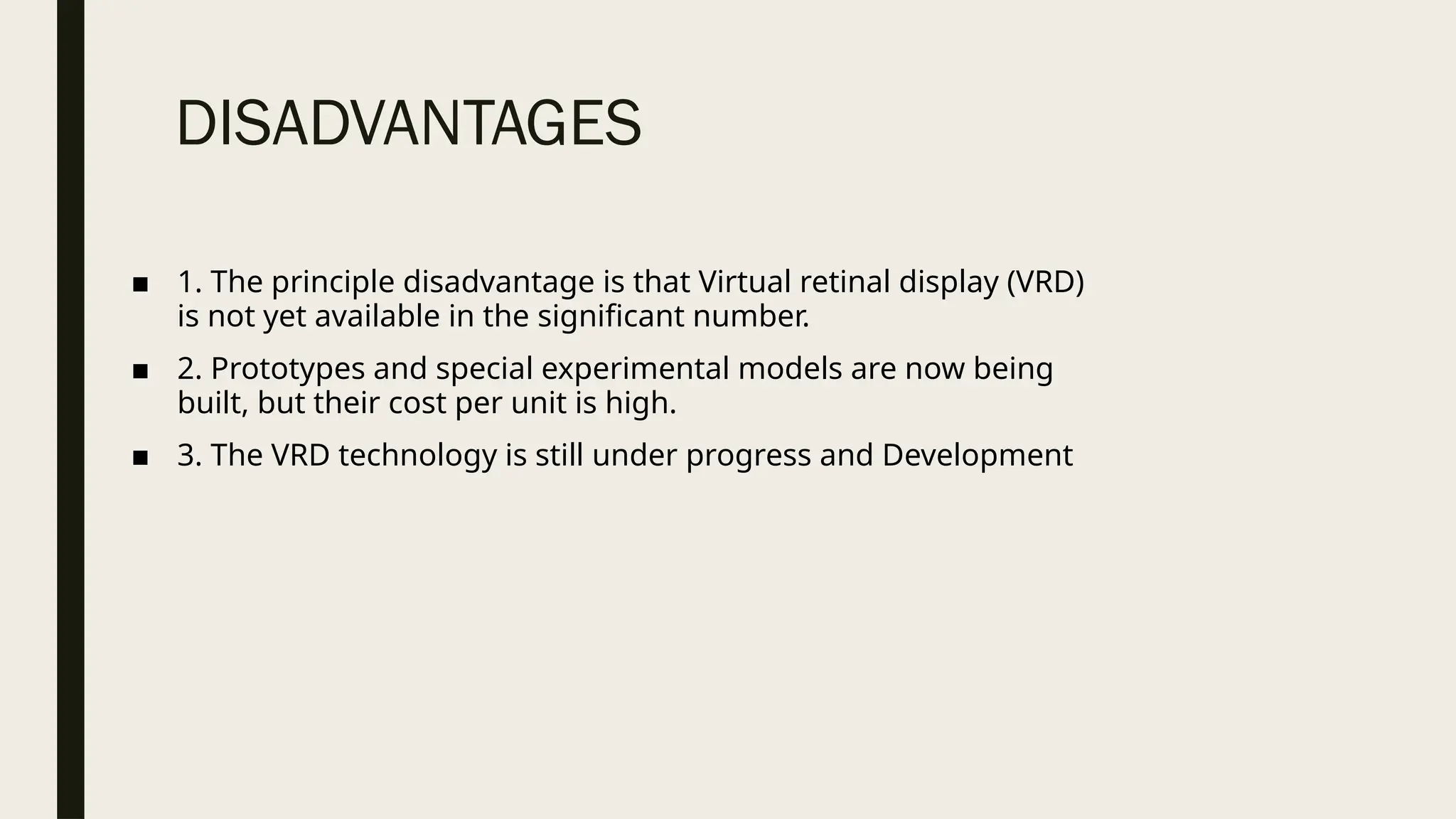 Exploring Screenless Displays: The Future of Visual Technology | PPTX