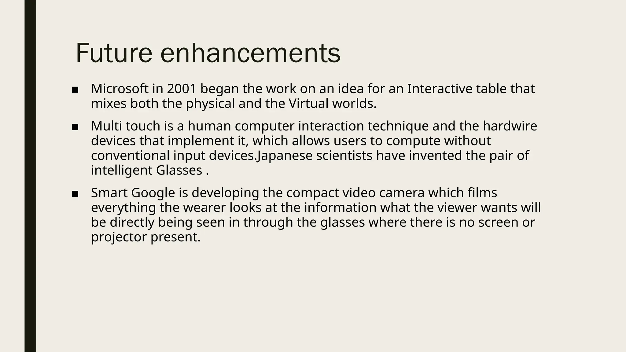 Exploring Screenless Displays: The Future of Visual Technology | PPTX