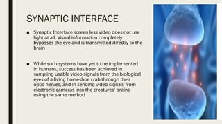 Exploring Screenless Displays: The Future of Visual Technology | PPTX