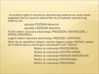 21.čas.operativni sistemi | PPT