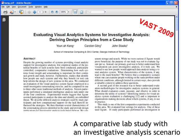 Pragmatic Challenges in the Evaluation of Interactive Visualization Systems. | PPT