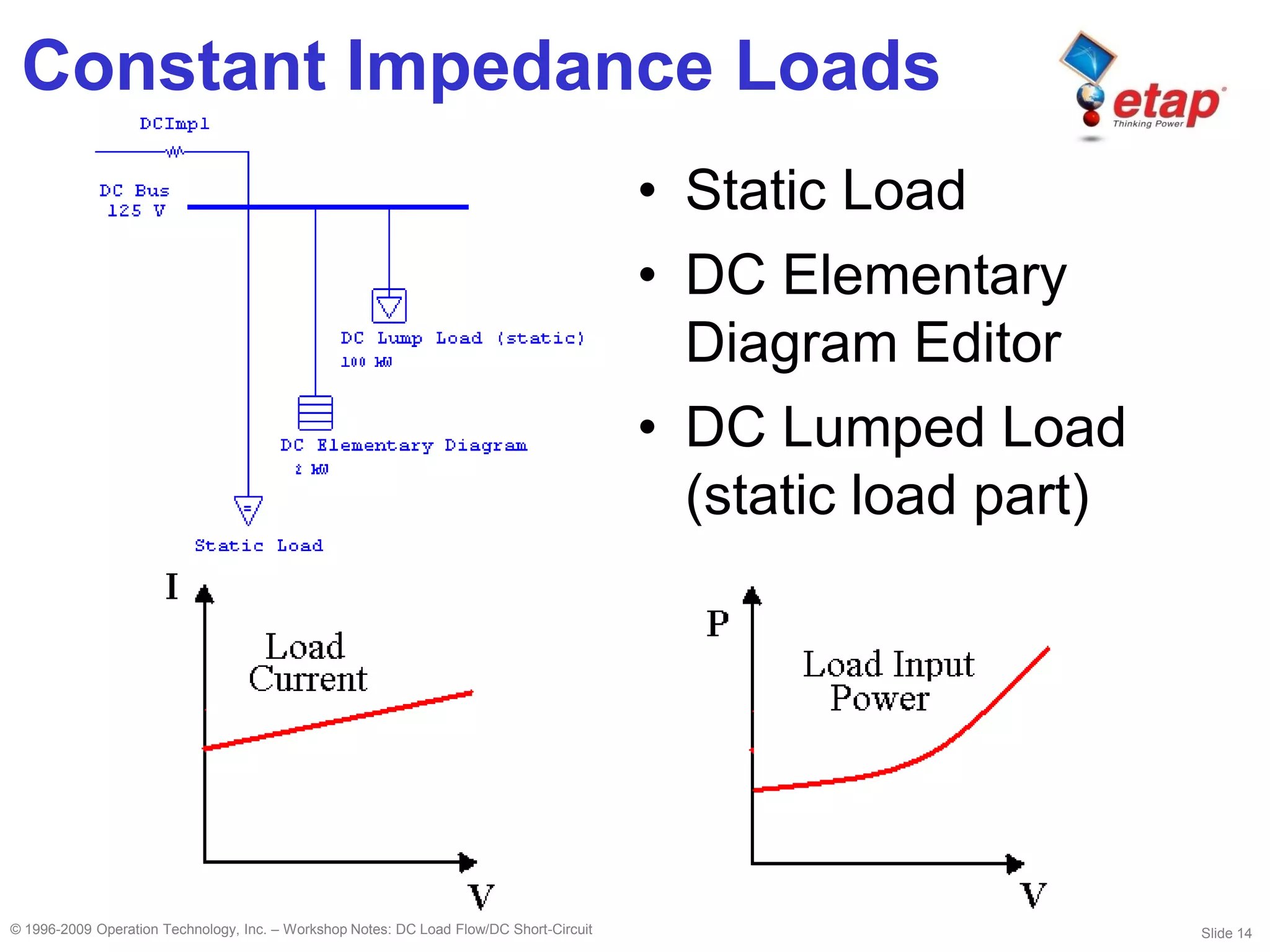 ETAP - dc lf and dc sc | DC Load Flow & DC short-Circuit | PDF