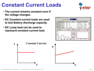 ETAP - dc lf and dc sc | DC Load Flow & DC short-Circuit | PDF