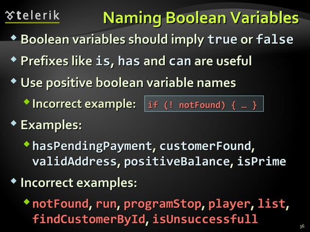 21 high-quality programming code construction part-i | PPT