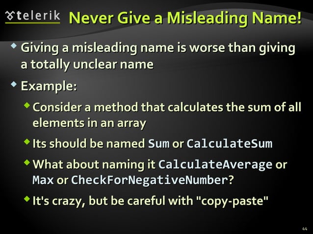 21 high-quality programming code construction part-i | PPT
