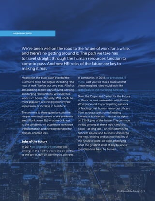 21 HR Jobs of the Future | PDF