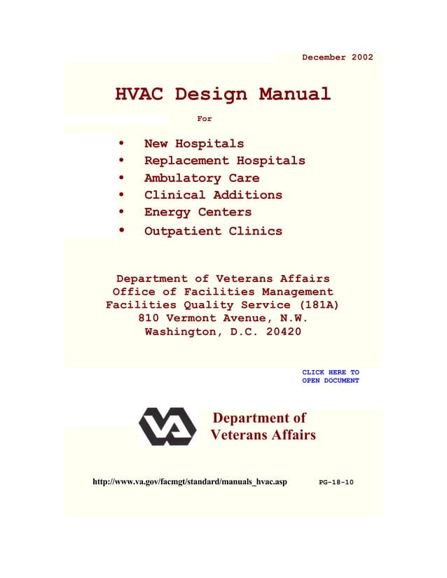 21 hvac design manual | PDF