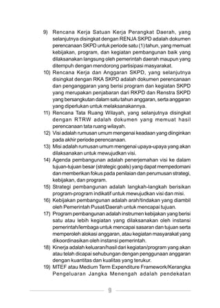 Pedoman Penilaian Dokumen Perencanaan Pembangunan Daerah (Rencana Pembangunan Jangka Menengah ...