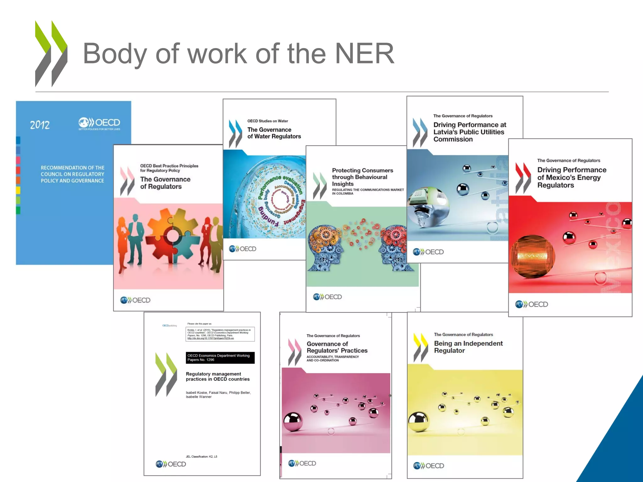 Current and future work - Mark McLeish, OECD | PDF