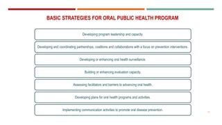 ORAL HEALTH PROGRAM – A CASE STUDY FROM US | PPTX