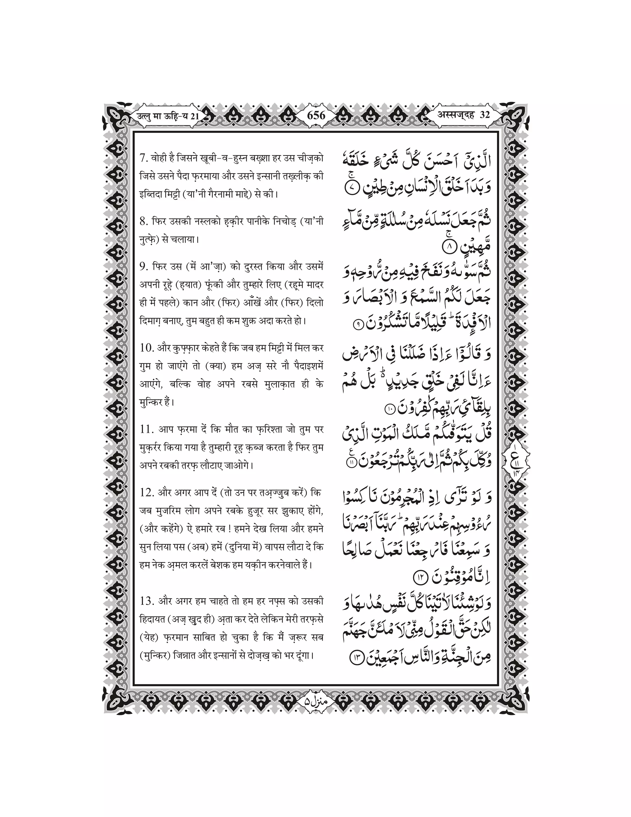 Quran in Hindi Part-22 | PDF