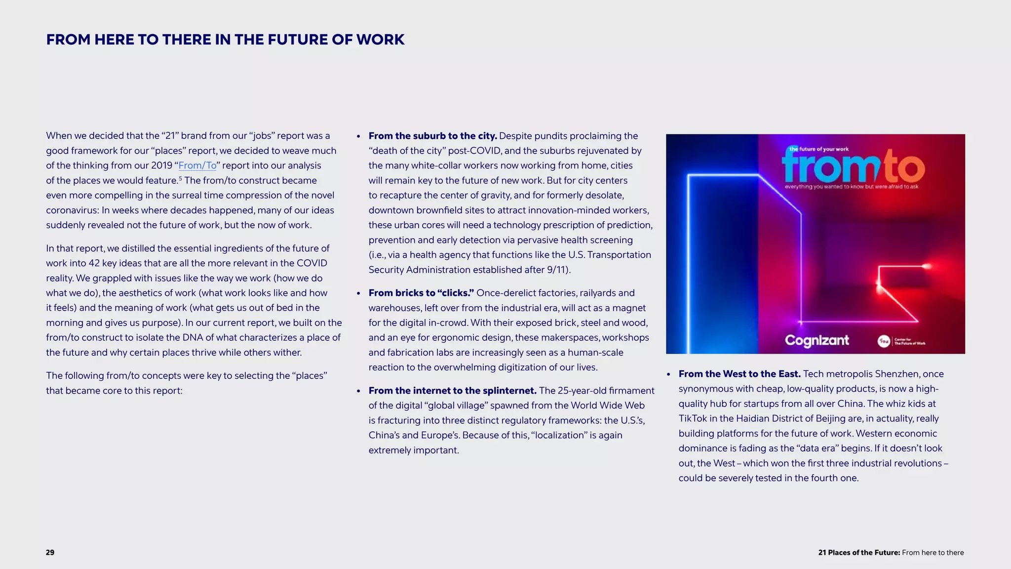 21 Places of the Future: Where is the Future of Work? | PPT