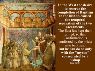 21 R C I A Sacrament Of Confirmation | PPT