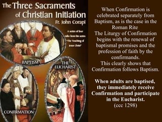 21 R C I A Sacrament Of Confirmation | PPT