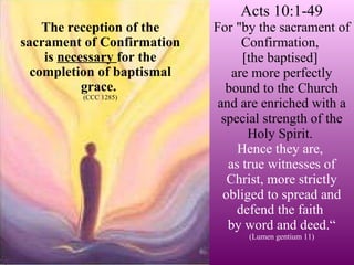21 R C I A Sacrament Of Confirmation | PPT