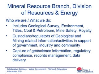 Resources & Energy (Geo Survey) - Guy Fleming | PPT