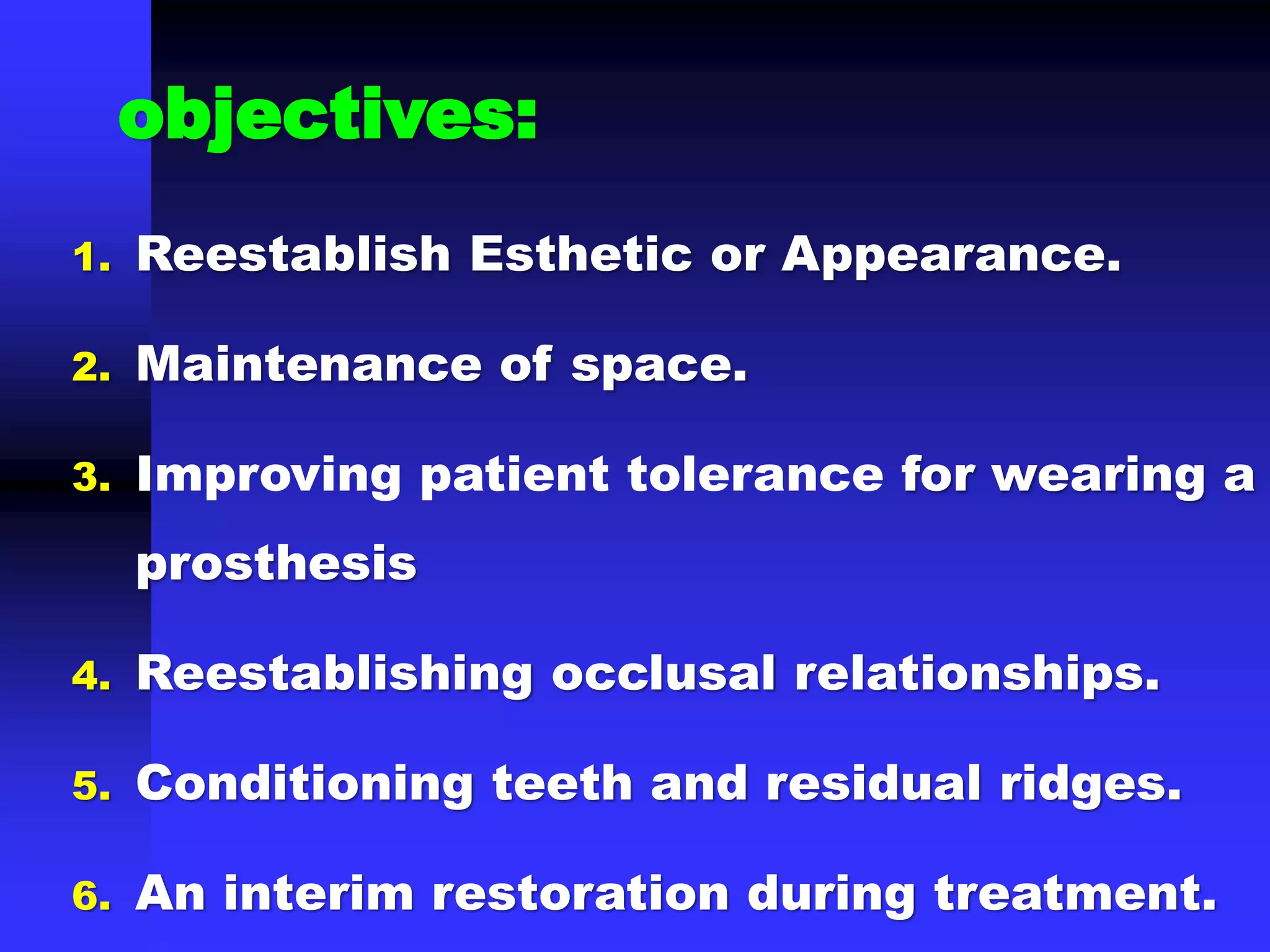 Temporary removable partial dentures | PPT