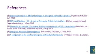 The Practice of Enterprise Architecture - 2nd Edition - Book Review | PPTX