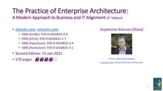 The Practice of Enterprise Architecture - 2nd Edition - Book Review | PPTX