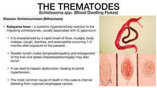 The Parasitic Infections of Humans (Part 3 - Trematodes).pdf ...