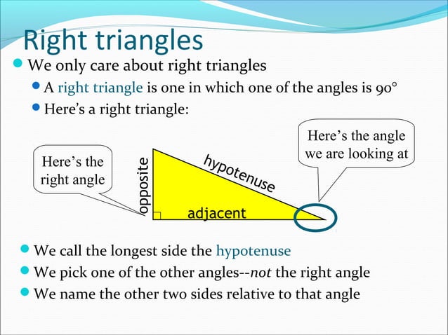 introduction to trigonometry | PPT