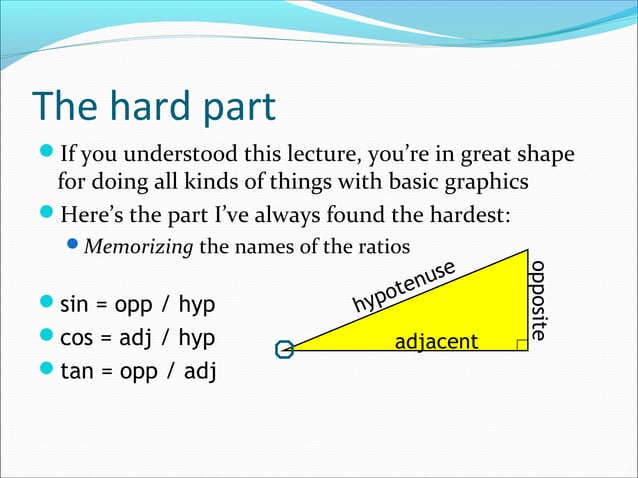 introduction to trigonometry | PPT