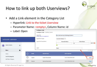 Joget Workflow v6 Training Slides - 21 - Userview Key | PPTX