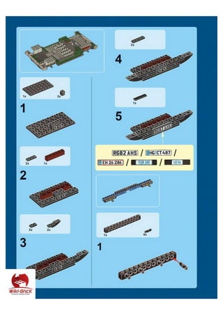Manual Instruction for LEPIN 21002 Cooper Car Model - Compatible with ...