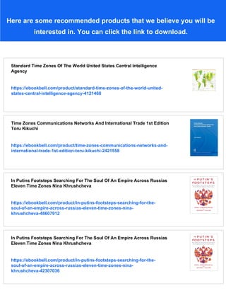 Time Zones I 2nd Edition National Geographic Society | PDF