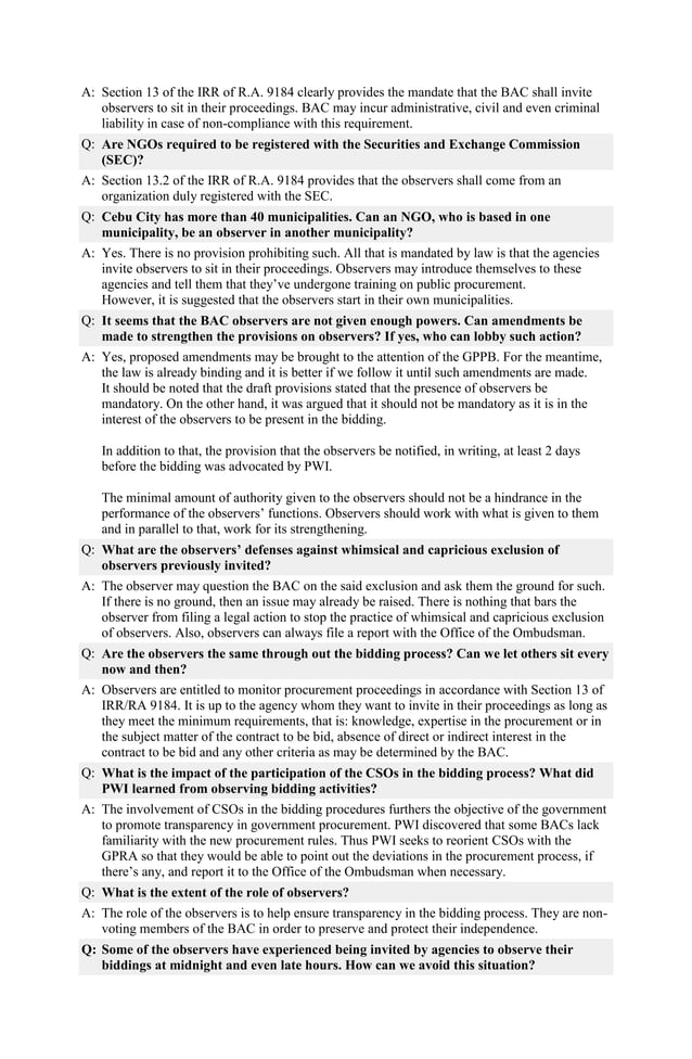 Frequently-asked-questions-about-ra-9184 | PDF