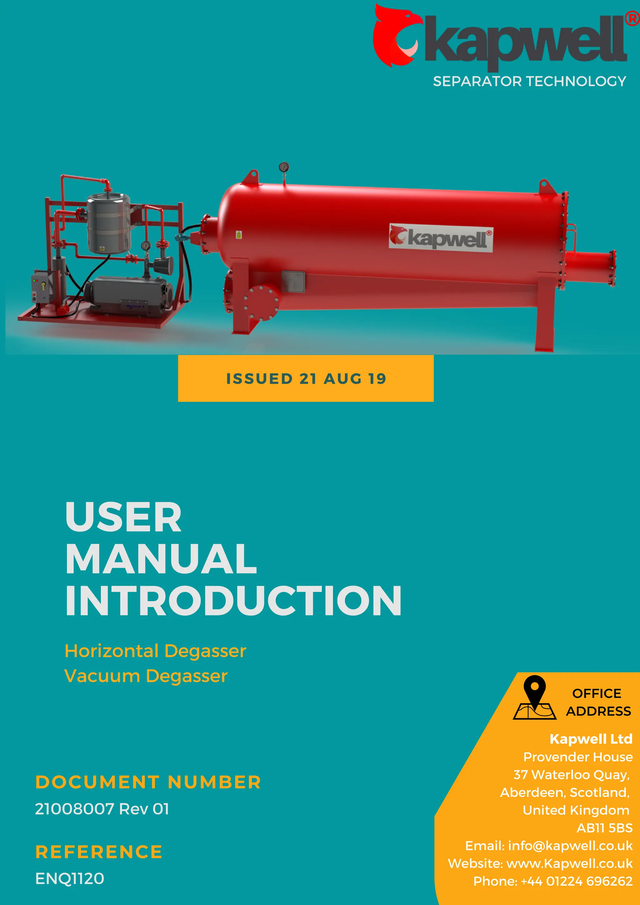 21008007 rev 01 Horizontal Vacuum Degasser Manual.pdf