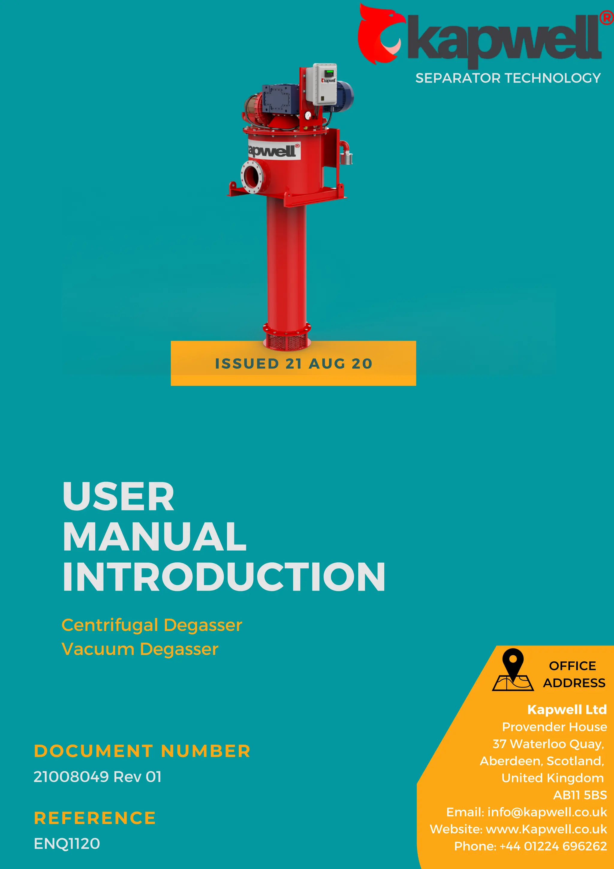 Centrifugal degassers user manual introduction.pdf