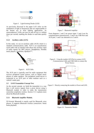 Conceptual Design of LiFi Audio Transmission Using Pre-Programmed ...