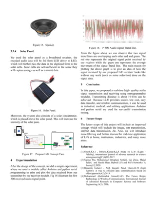Conceptual Design of LiFi Audio Transmission Using Pre-Programmed ...