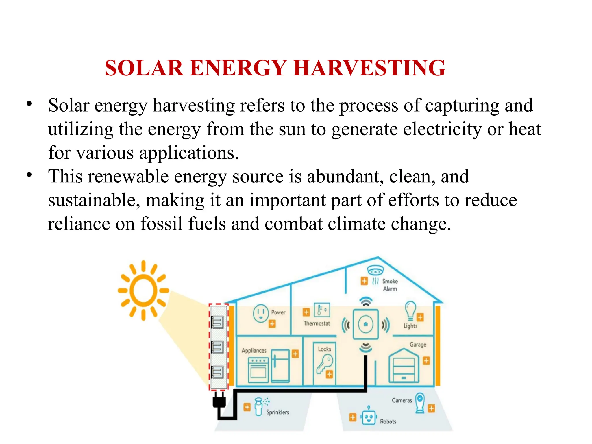 solar energy harvesting for wireless body sensors | PPTX