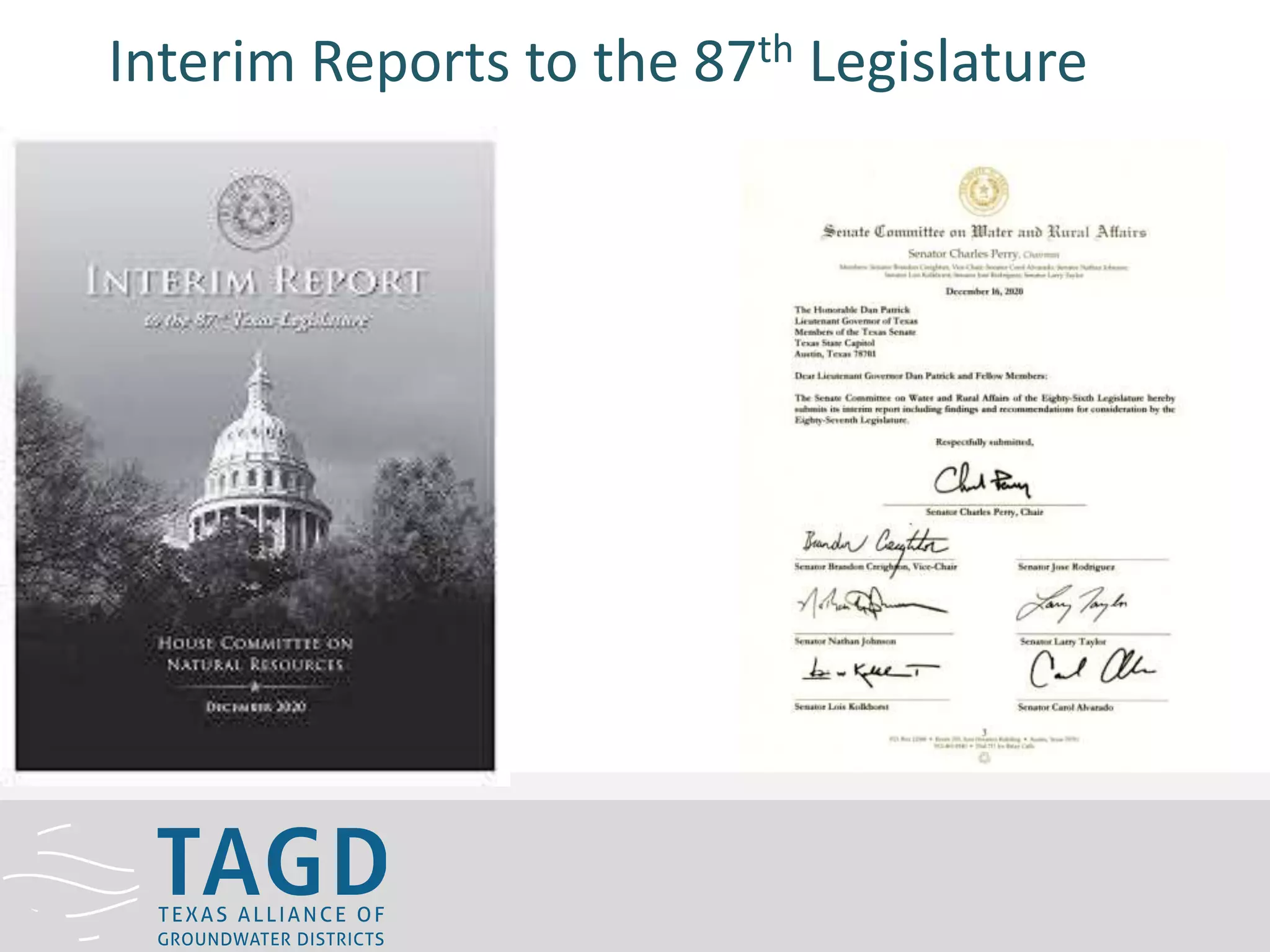 Legislative Outlook for the 87th Legislative Session | PPT