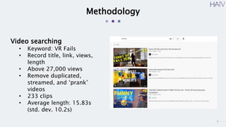 Bad Breakdowns, Useful Seams, and Face Slapping: Analysis of VR Fails on YouTube | PPT