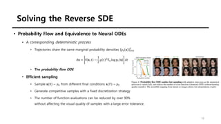 Score based Generative Modeling through Stochastic Differential Equations | PPT