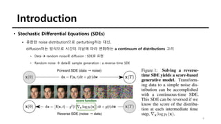 Score based Generative Modeling through Stochastic Differential Equations | PPT