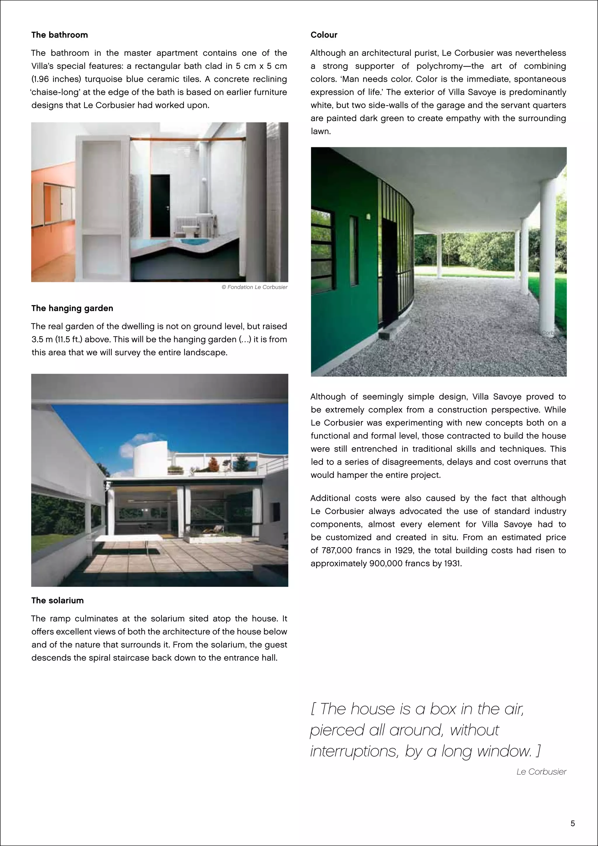 villa savoye | PDF