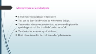 Measurement of conductance and kohlrausch's law.pdf