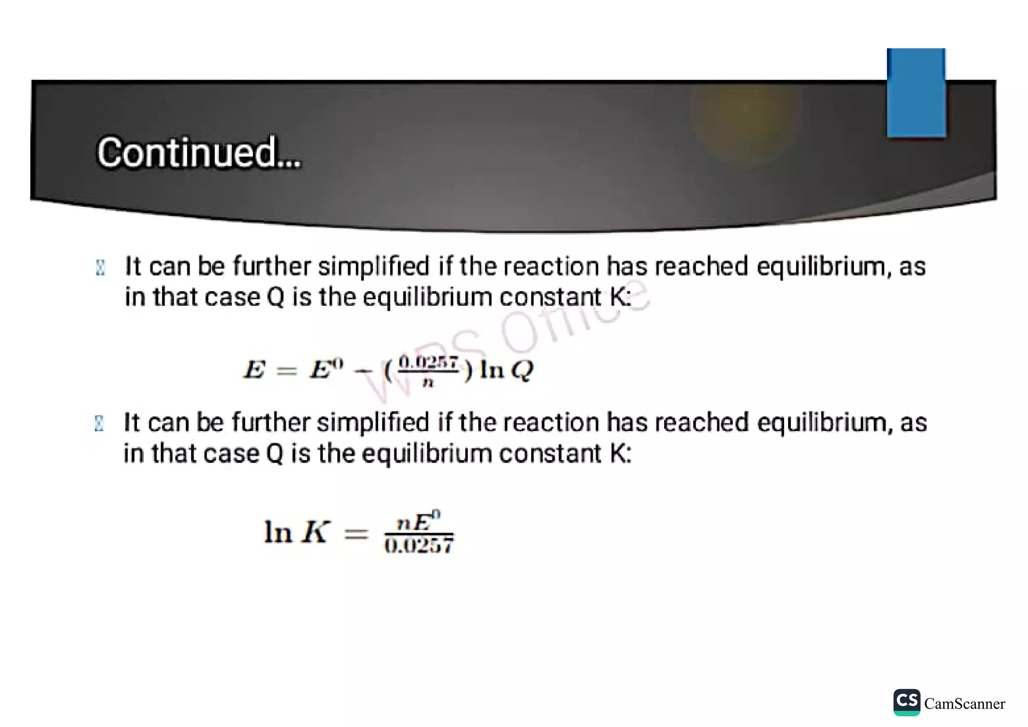 Thermodynamics of Redox reaction | PDF