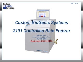 Controlled rate freezing for cell preservation | PDF | Home Appliances ...